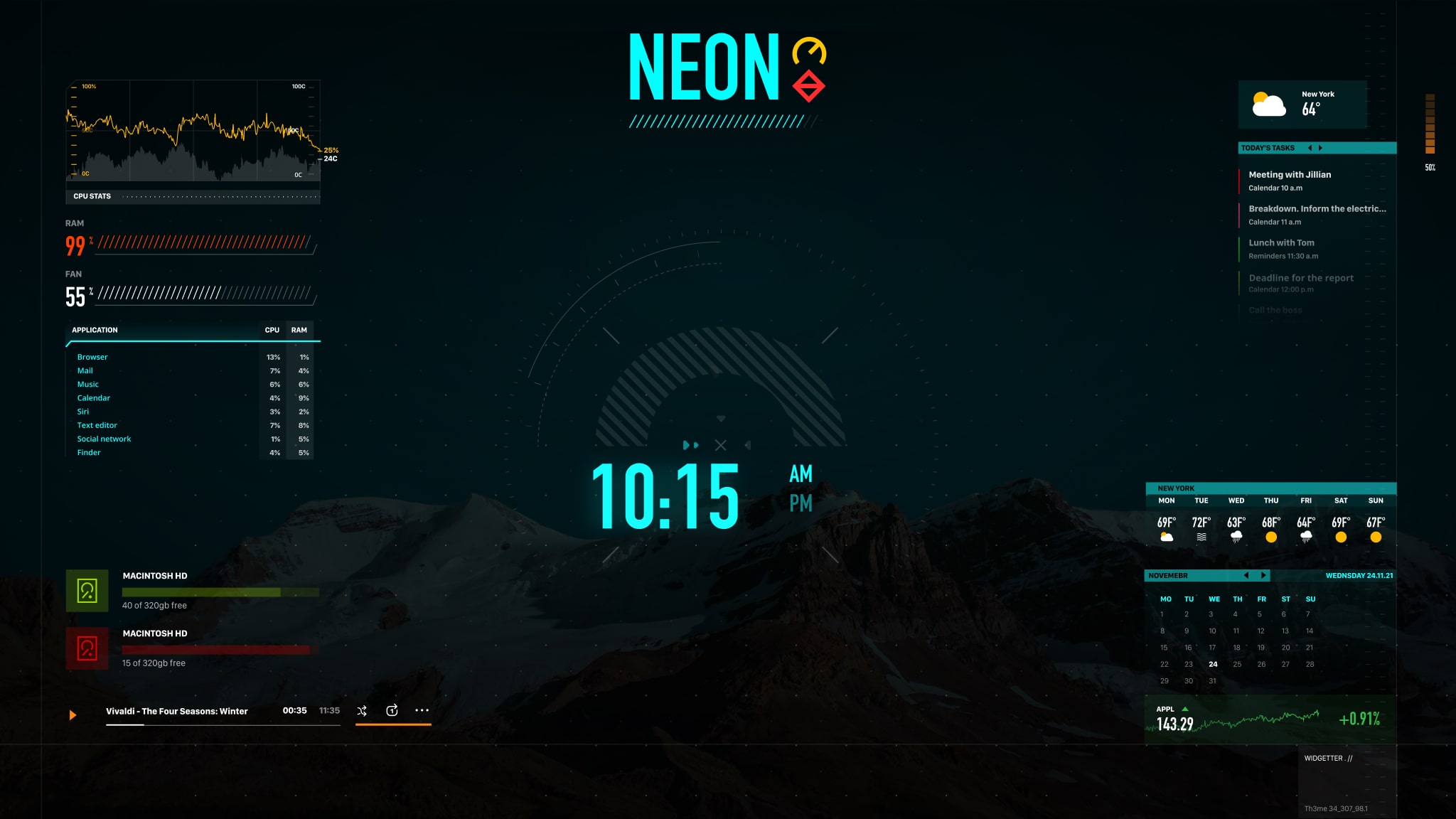 Widgetter - Widgets for your Mac